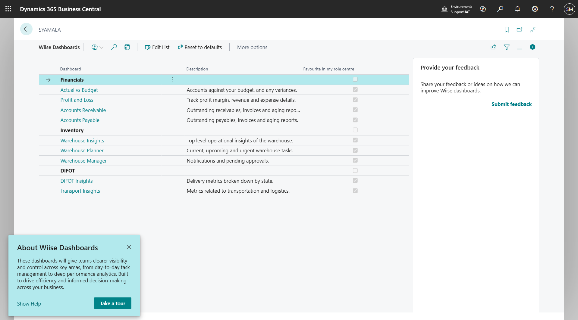 Access and Use Power BI Dashboards in Wiise